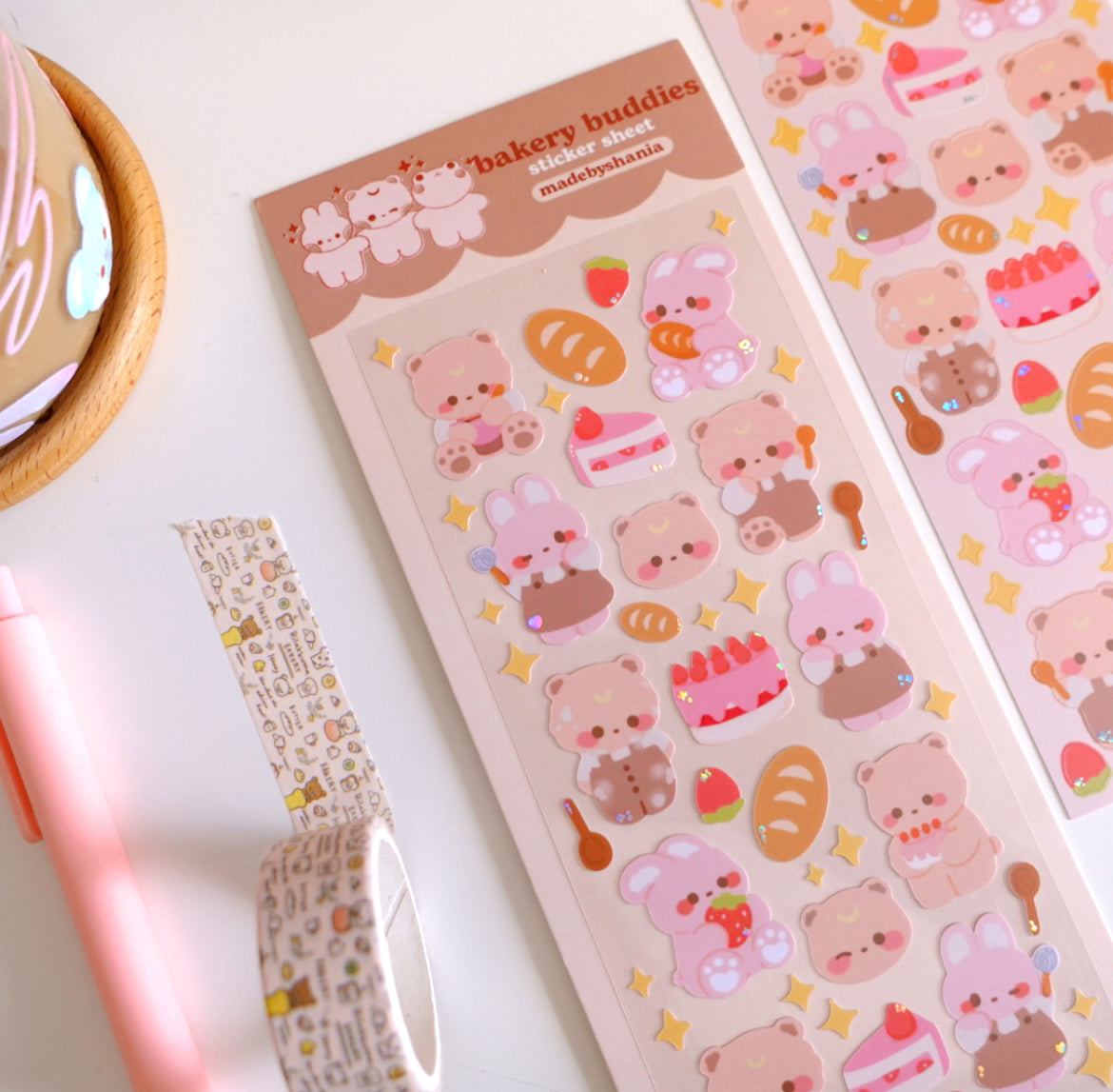 Bakery Buddies | Deco Sticker Sheet – madebyshania